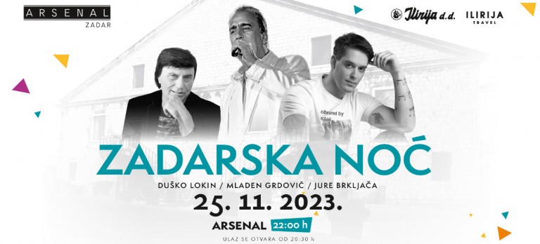 Arsenal Zadar | Koncerti, izložbe, konferencije, događaji..